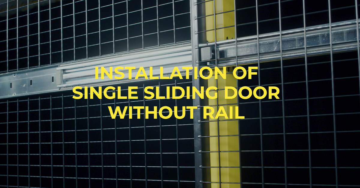 Axelent D26-XXX090 - Single Sliding Door without rail